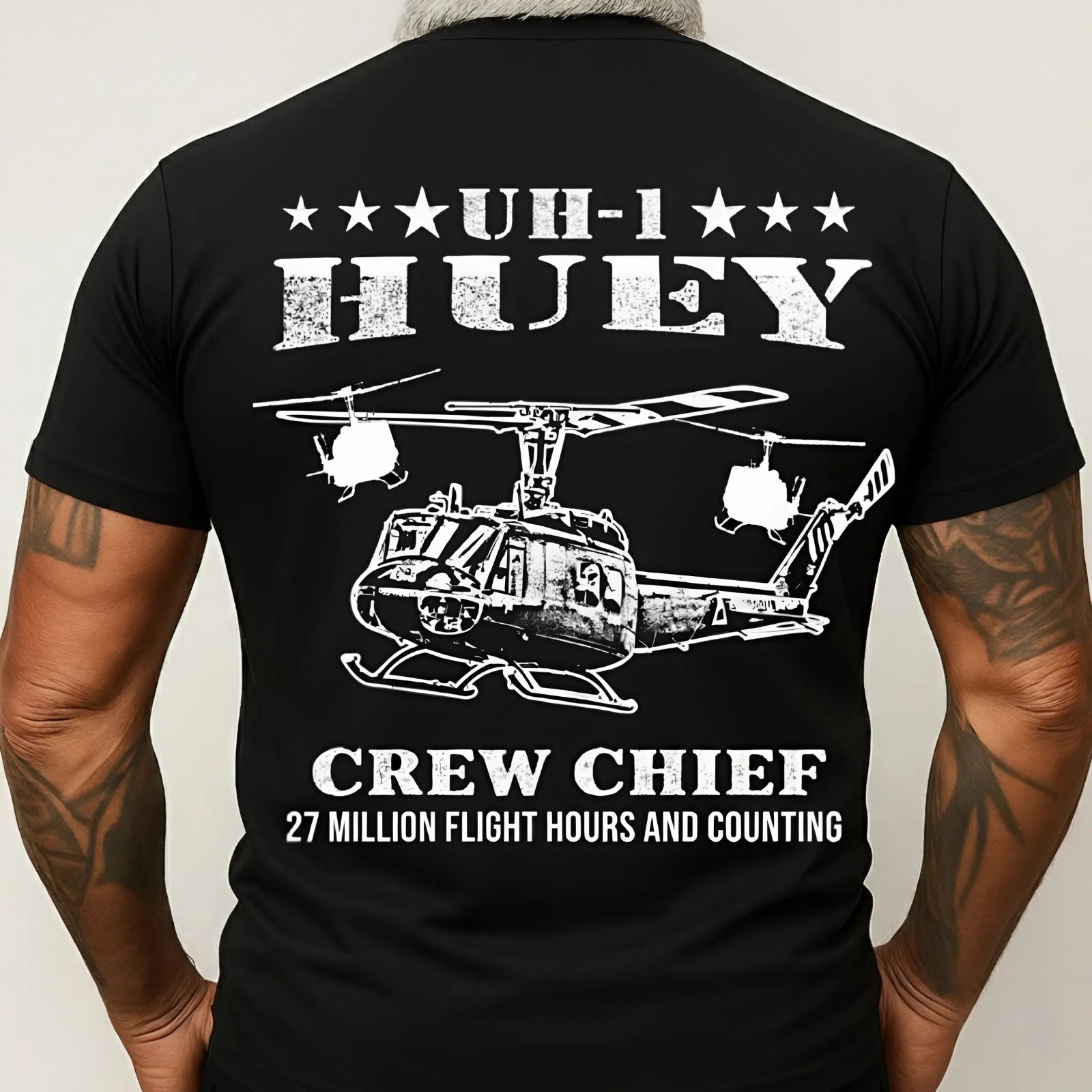 UH-1 Huey Crew Chief– Proud Helicopter Mechanic T-Shirt, Sweatshirt, H ...